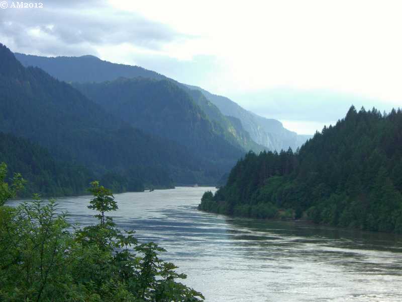 Cascade Locks, Oregon is built around the Columbia river, its people ...