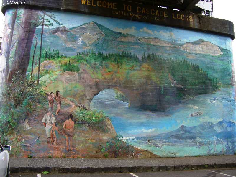 Cascade Locks, Oregon is built around the Columbia river, its people ...