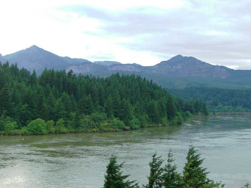 Cascade Locks, Oregon is built around the Columbia river, its people ...