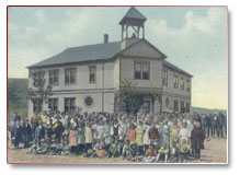 Ione, Oregon is a long way down the Heppner highway from the Columbia ...