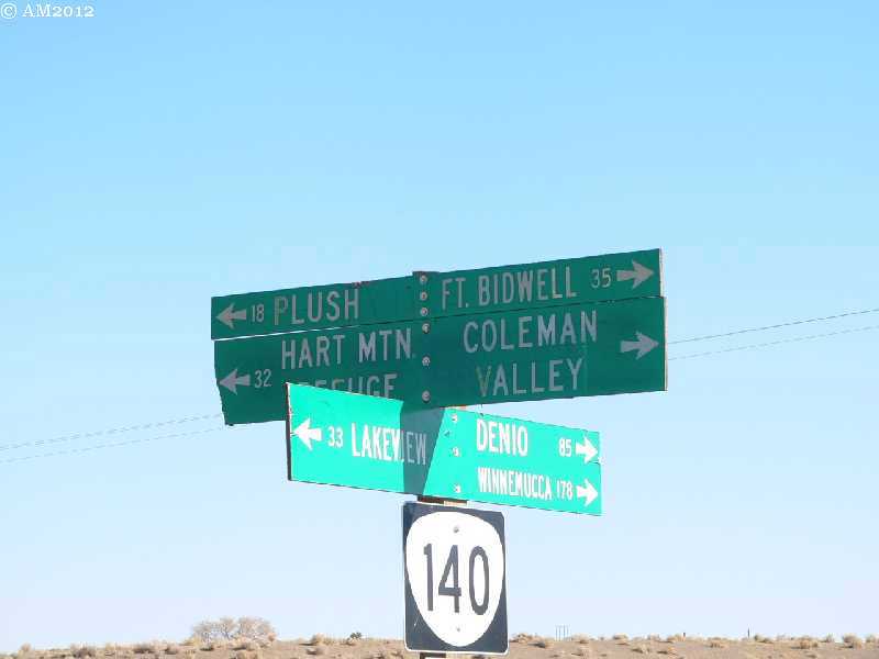 Adel, Oregon: at 4200 ft above sea level the air is either clear and ...