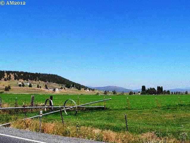 Bonanza, Oregon: they grow alfalfa around Bonanza so most of the ...