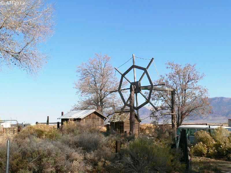 Plush, Oregon has an actual "town" area complete with homes and a ...