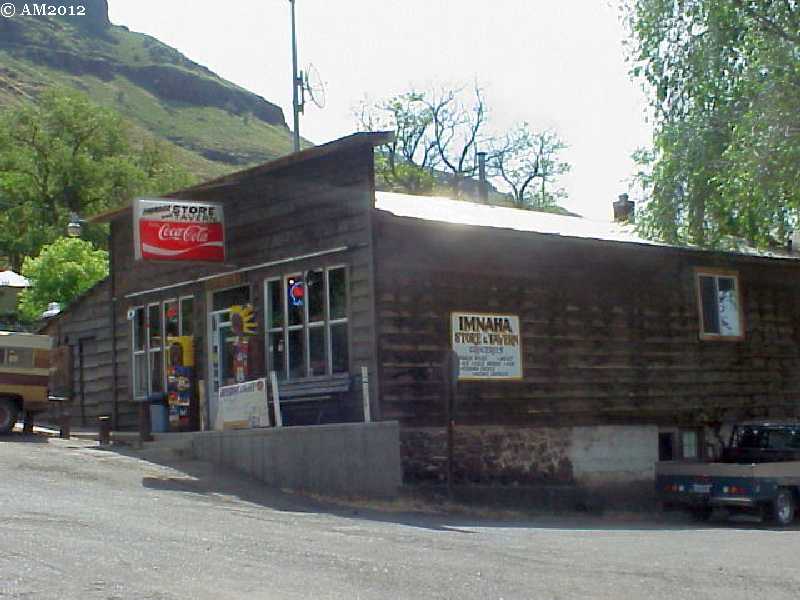 In Imnaha, Oregon the locals and tourists mingle and the talk is always ...