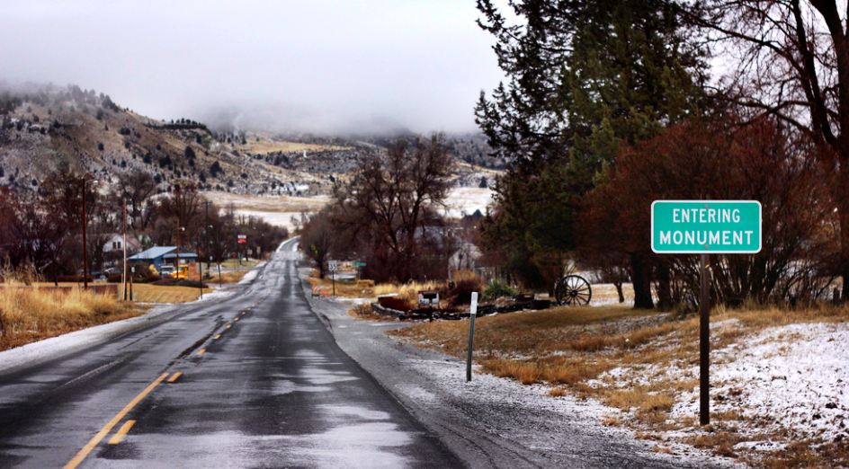 Monument, Oregon is located near the confluence of the North Fork and ...