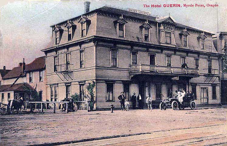 Myrtle Point, Oregon, the hub of Coos County, is named for the native ...