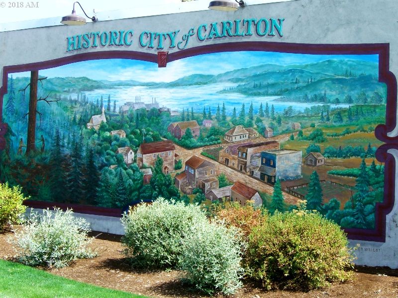 Carlton, Oregon, lies just north of McMinnville on the Tualatin Valley ...