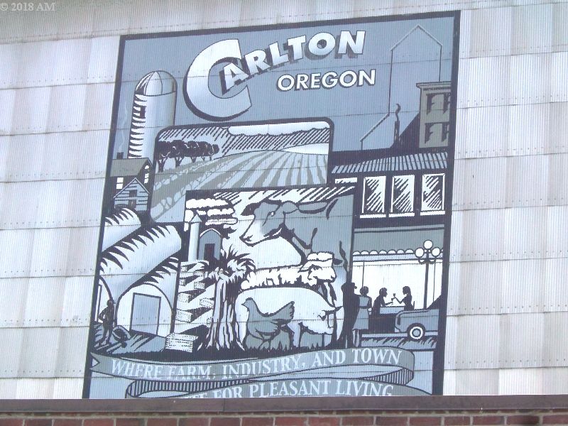 Carlton, Oregon, lies just north of McMinnville on the Tualatin Valley ...