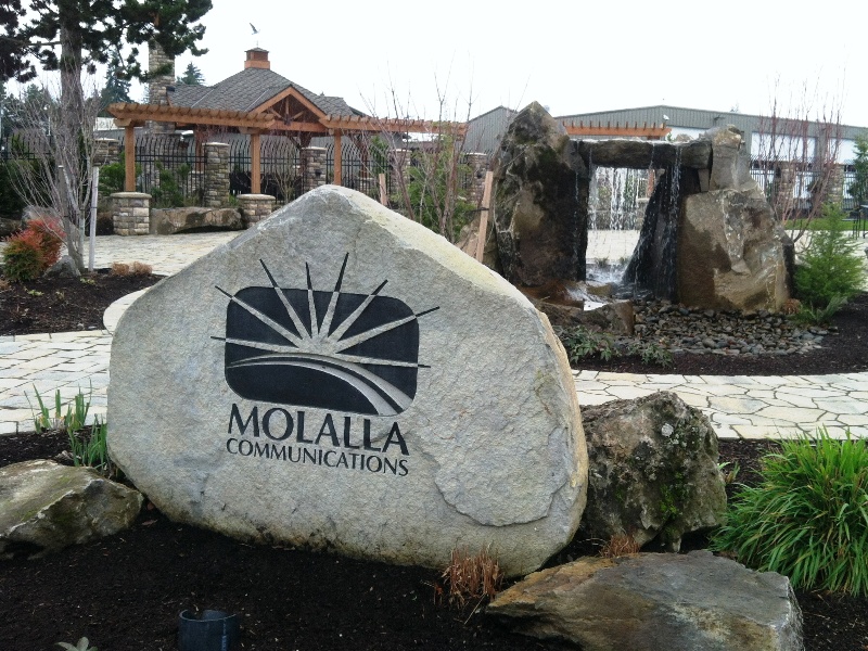 Molalla, Oregon sits where the Molalla river exits the Coast Range ...