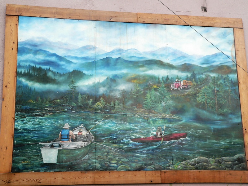 Lyons, Oregon has a great city park.