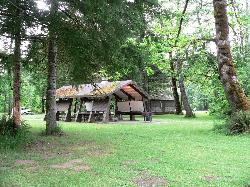 Lyons, Oregon has a great city park.