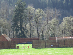 Elkton, Oregon is on Highway 38 running along the main Umpqua river.