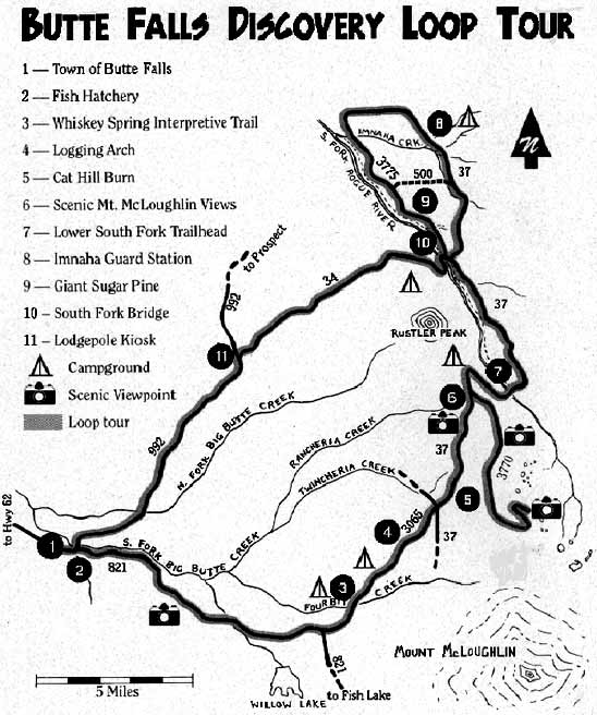 Butte Falls, Oregon is in an area of fantastic scenery including Mt ...