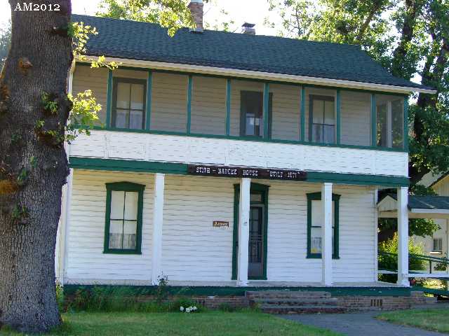 Kerby, Oregon is listed in some references as a ghost town.