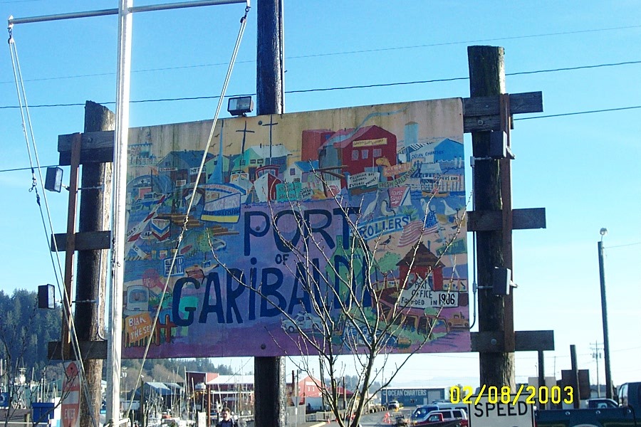 Garibaldi, Oregon on Tillamook bay is an old logging and commercial ...