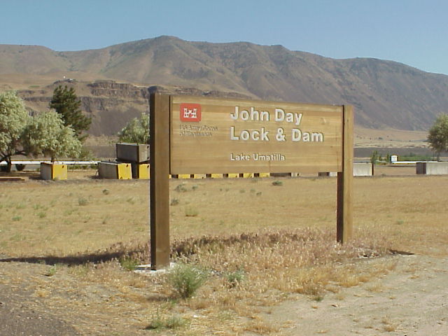 Rufus, Oregon is about half way between The Dalles and Arlington.