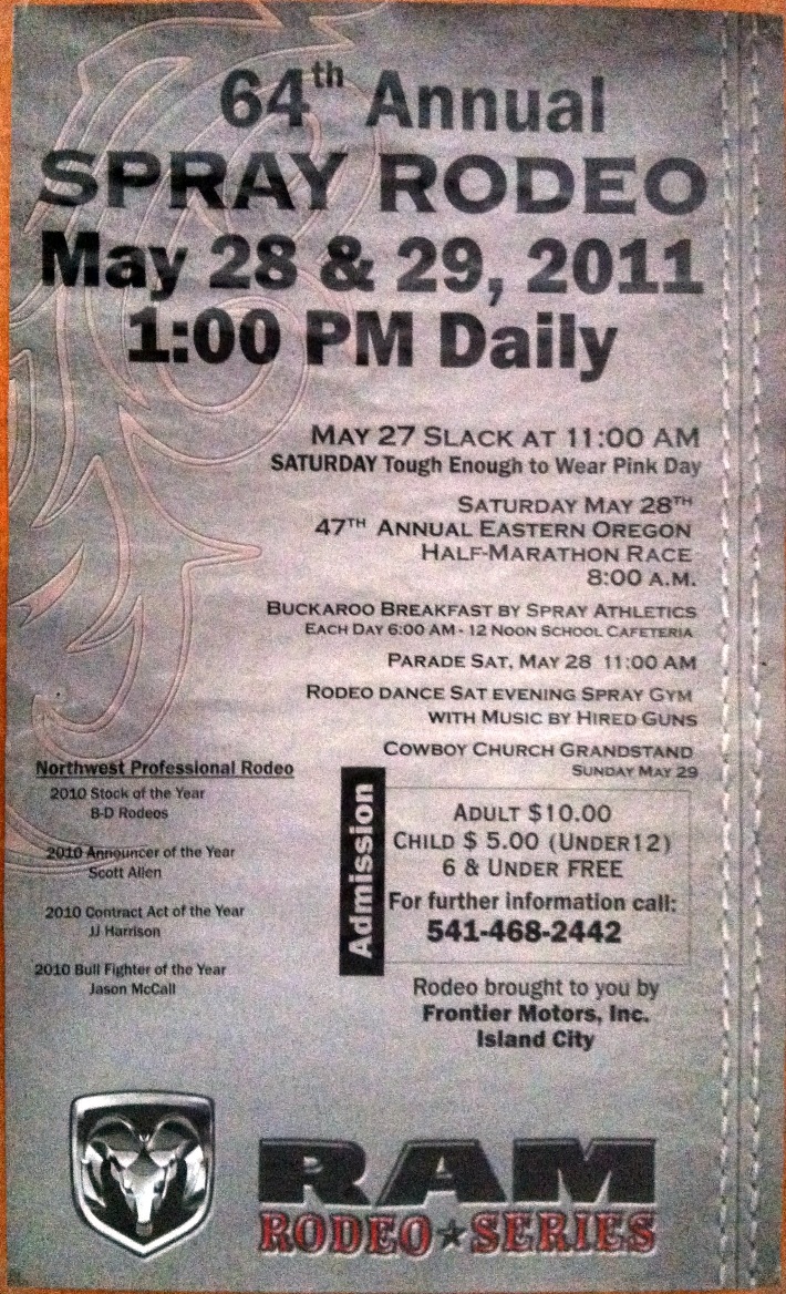 Spray, Oregon is located in the heart of the John Day river valley.