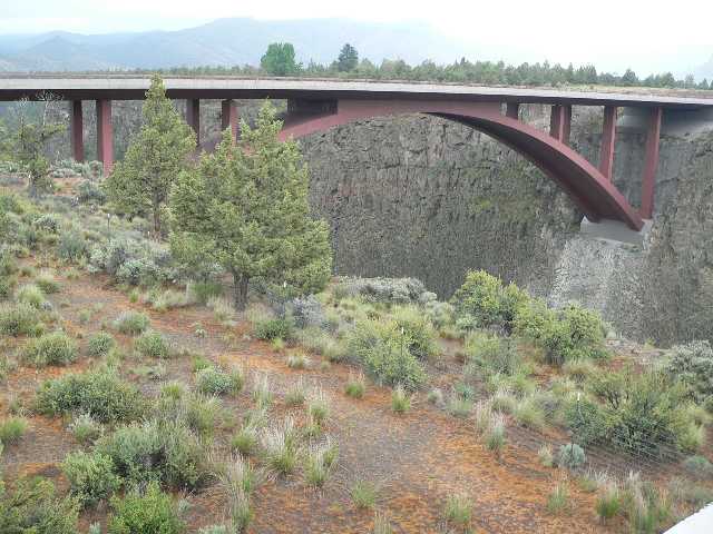 Terrebonne, Oregon is close to Smith Rock, a rock climbers paradise.