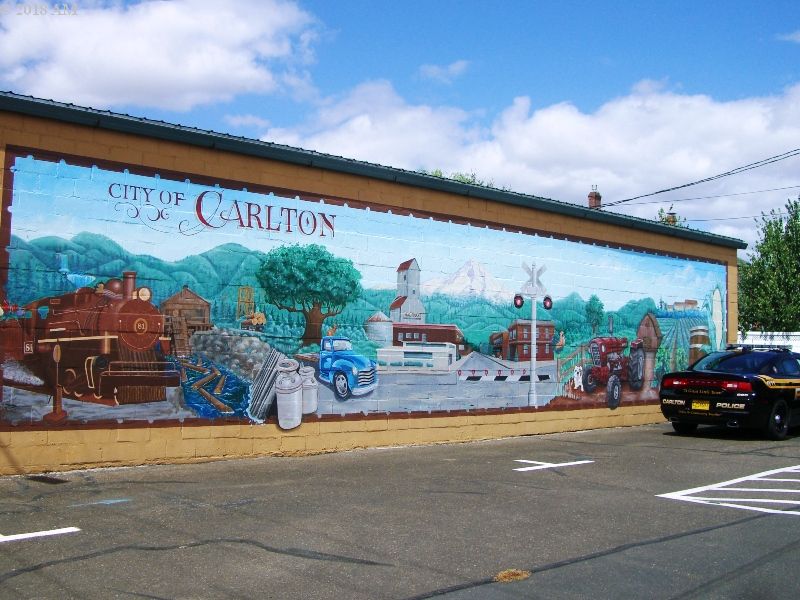 Carlton, Oregon, lies just north of McMinnville on the Tualatin Valley ...