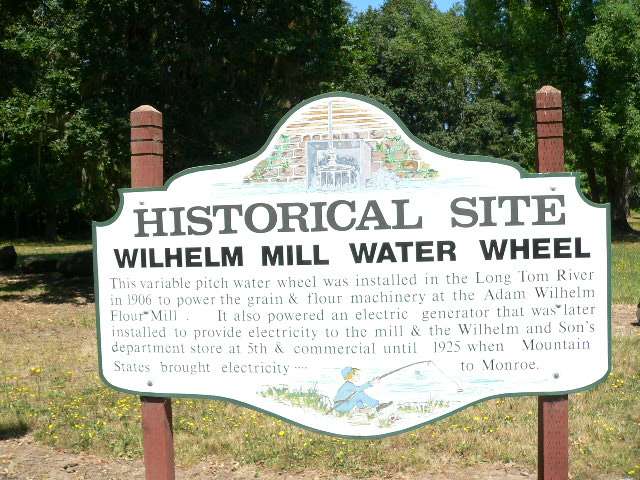 Prosperity departed Monroe, Oregon when the I-5 freeway pushed up the ...