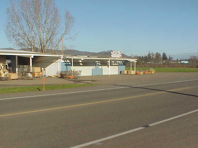 Dillard, Oregon is home to the giant Roseburg Lumber milling operation.