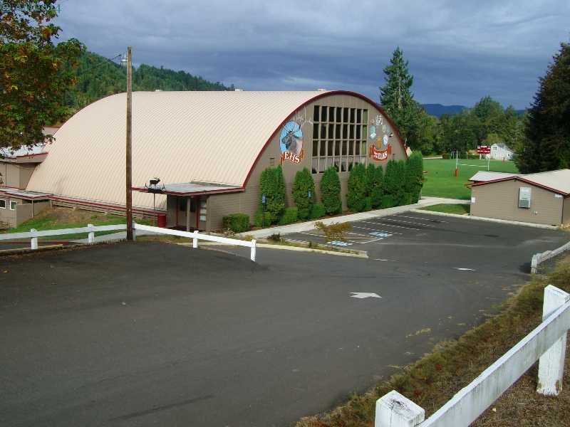 Elkton, Oregon is on Highway 38 running along the main Umpqua river.