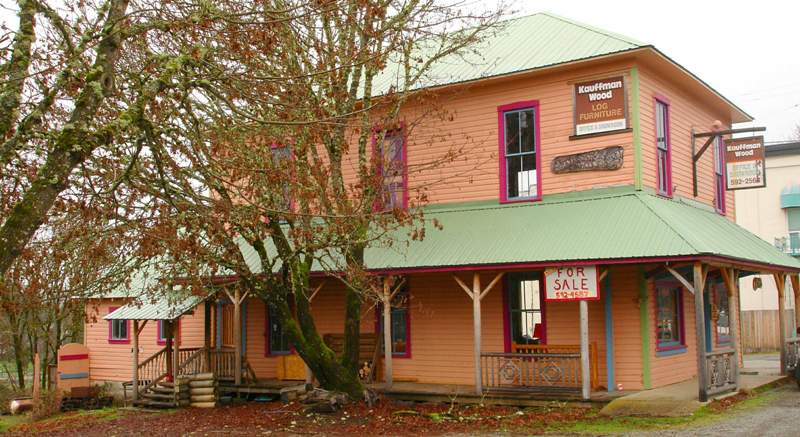 Kerby, Oregon is listed in some references as a ghost town.